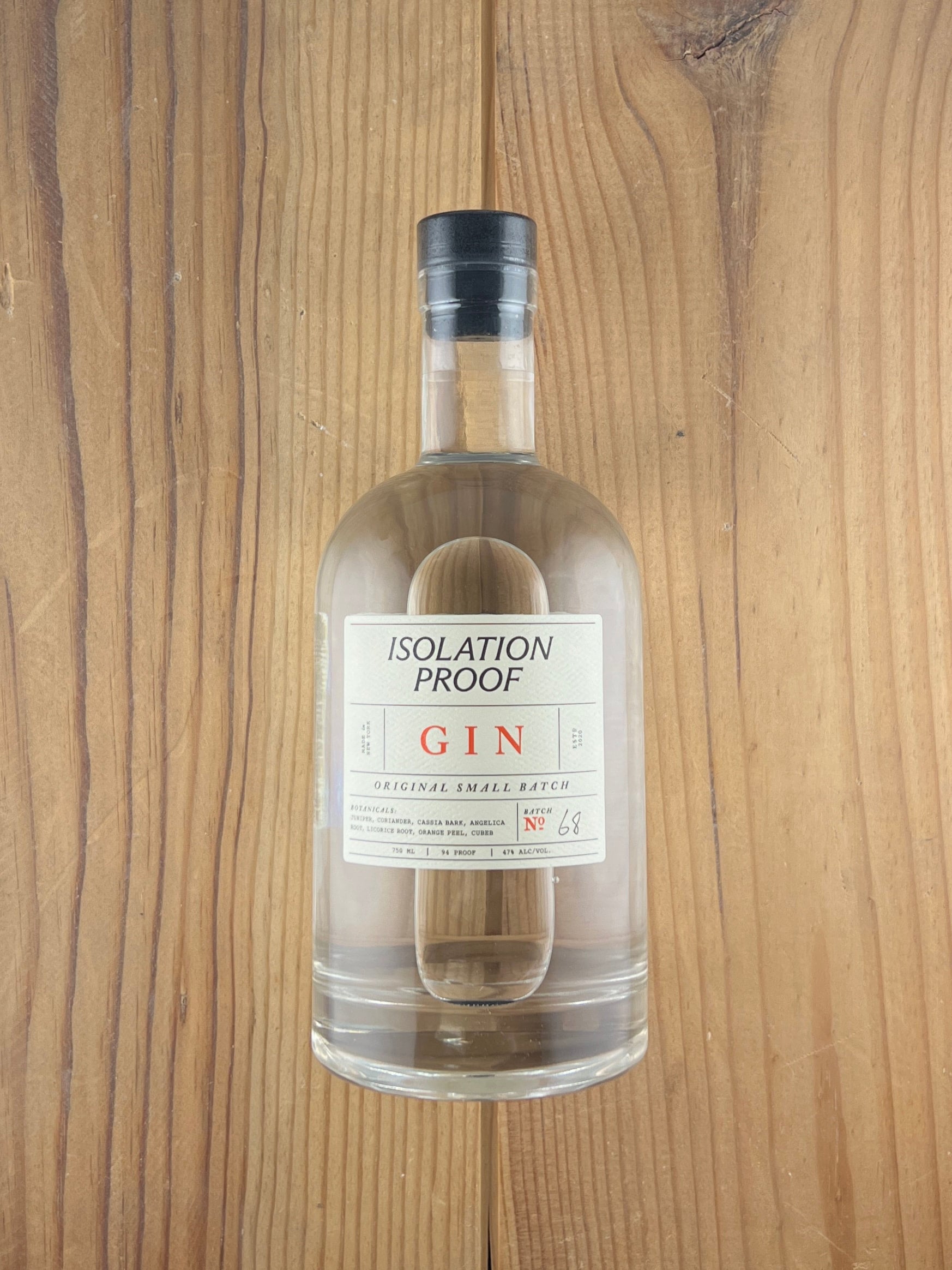 Isolation Proof Original Gin Wine And Spirits Delivery Simply Wine
